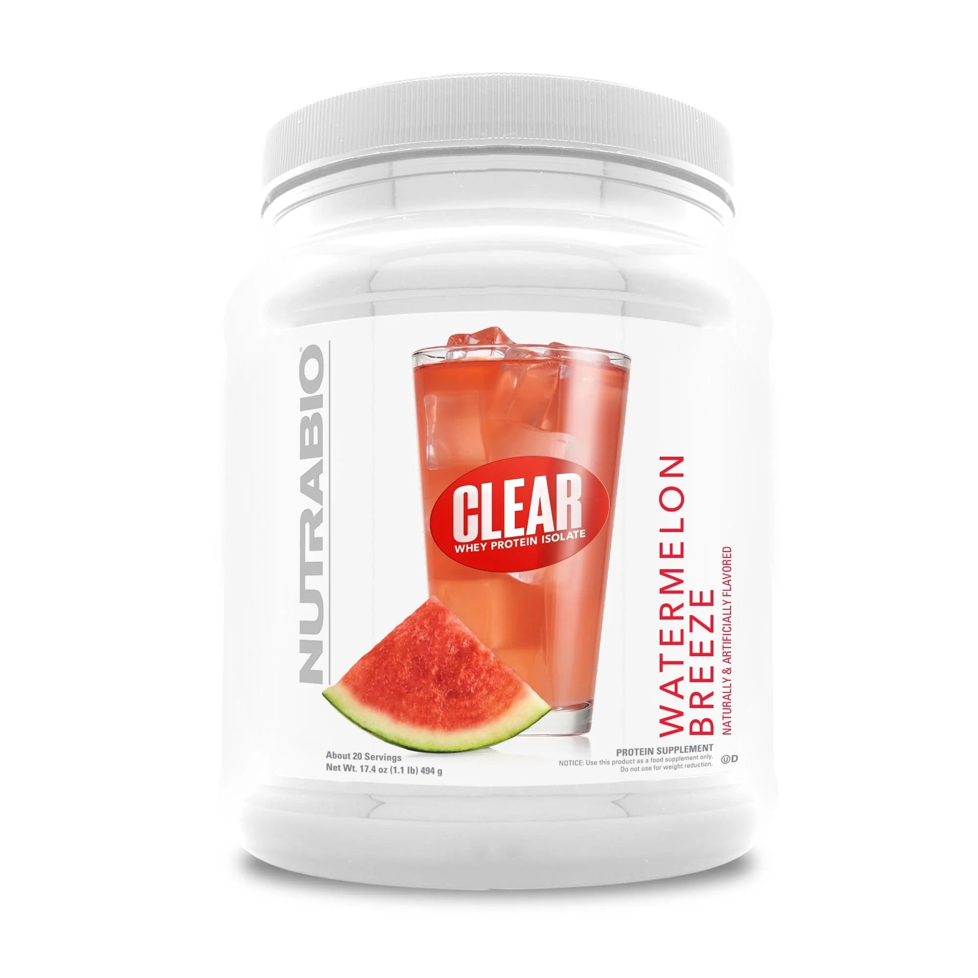 Nutrabio clear protein watermelon – Fit Pharm Nutrition