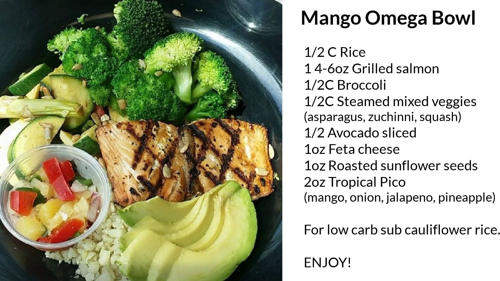 Mango Omega Bowl – Fit Pharm Nutrition